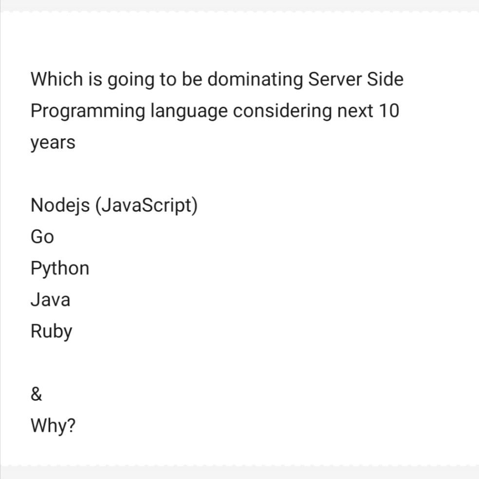 Vishal Jadhao on LinkedIn: #backend #serversideprogramming Vishal Jadhao on LinkedIn: #backend #serversideprogramming