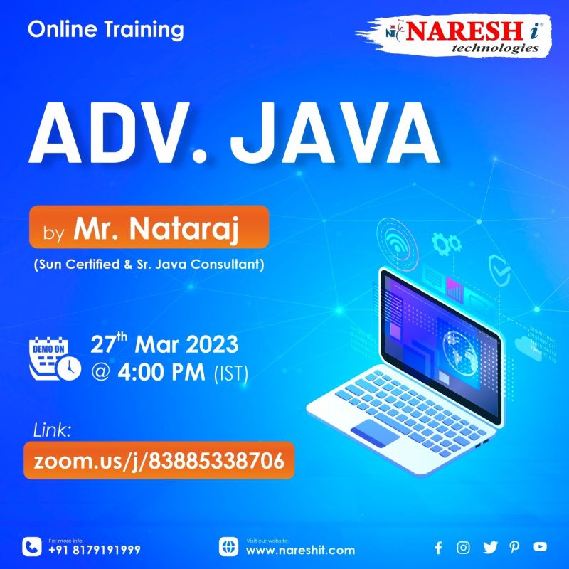 Naresh IT on LinkedIn: #advancedjava #java #programming #onlinetraining ... Naresh IT on LinkedIn: #advancedjava #java #programming #onlinetraining ...