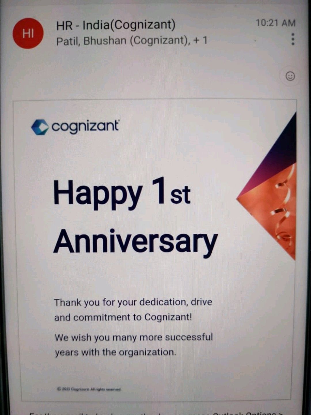 Bhushan Patil on LinkedIn: #cognizant #cognizantcheers Bhushan Patil on LinkedIn: #cognizant #cognizantcheers