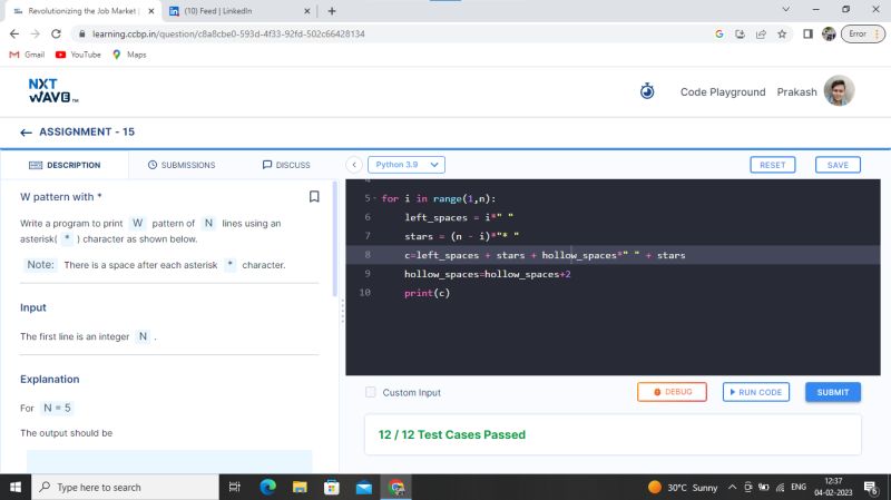 Prakash Kawade on LinkedIn: #day29 #30daysofcodingchallenge #python # ... Prakash Kawade on LinkedIn: #day29 #30daysofcodingchallenge #python # ...