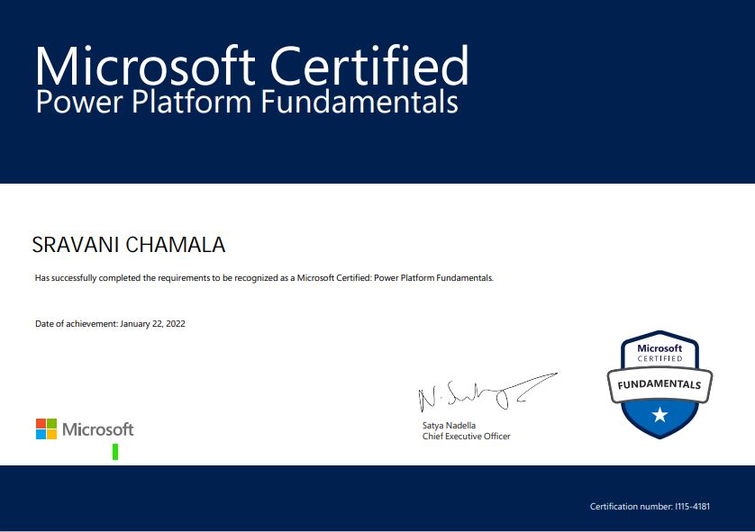 Sravani Reddy Chamala posted on LinkedIn Sravani Reddy Chamala posted on LinkedIn
