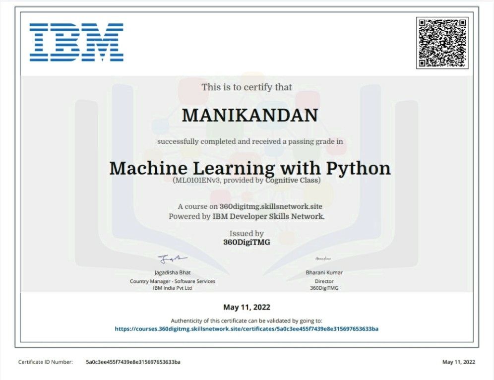 Mani Kandan on LinkedIn: #datascience #machinelearning #python #career ... Mani Kandan on LinkedIn: #datascience #machinelearning #python #career ...