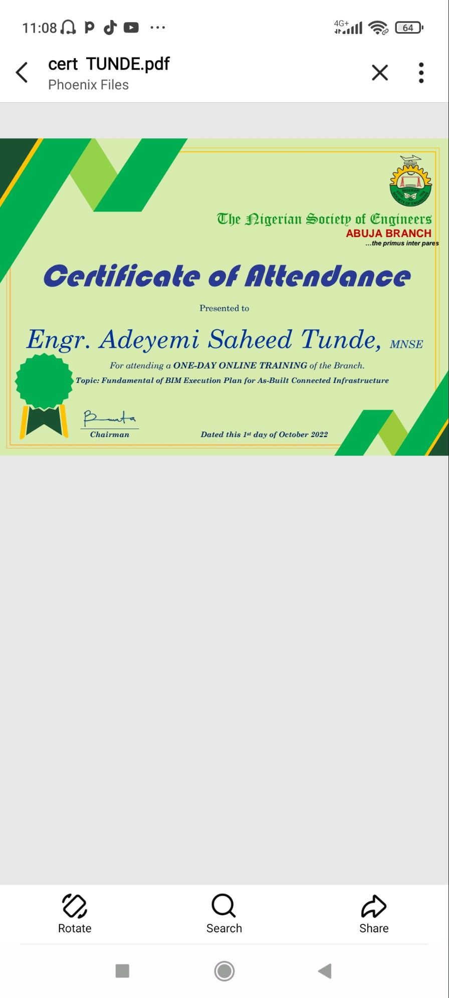 Engr. Saheed Tunde Adeyemi,MNSE, R.Eng (Coren) on LinkedIn: +1 Engr. Saheed Tunde Adeyemi,MNSE, R.Eng (Coren) on LinkedIn: +1