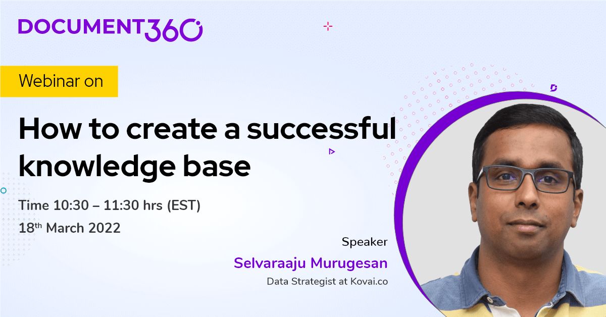 Document360 on LinkedIn: #knowledgebase #documentation #webinar Document360 on LinkedIn: #knowledgebase #documentation #webinar