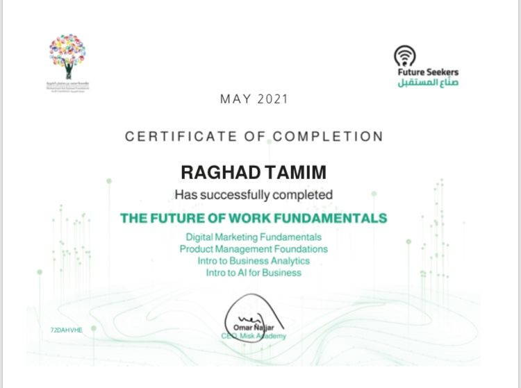 Raghad Tamim on LinkedIn: #udacity #misk Raghad Tamim on LinkedIn: #udacity #misk