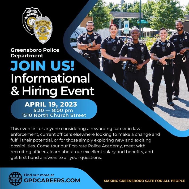 Greensboro Police Department on LinkedIn: #jobs #recruitment #police # ... Greensboro Police Department on LinkedIn: #jobs #recruitment #police # ...
