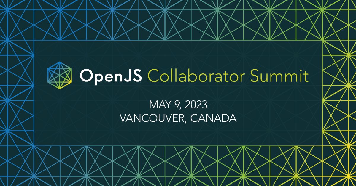 Node.js on LinkedIn: The OpenJS Collaborator Summit is happening on May ... Node.js on LinkedIn: The OpenJS Collaborator Summit is happening on May ...