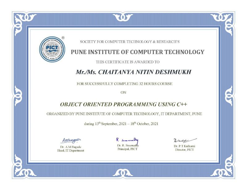 Chaitanya Deshmukh on LinkedIn: #coding #c #programmer Chaitanya Deshmukh on LinkedIn: #coding #c #programmer