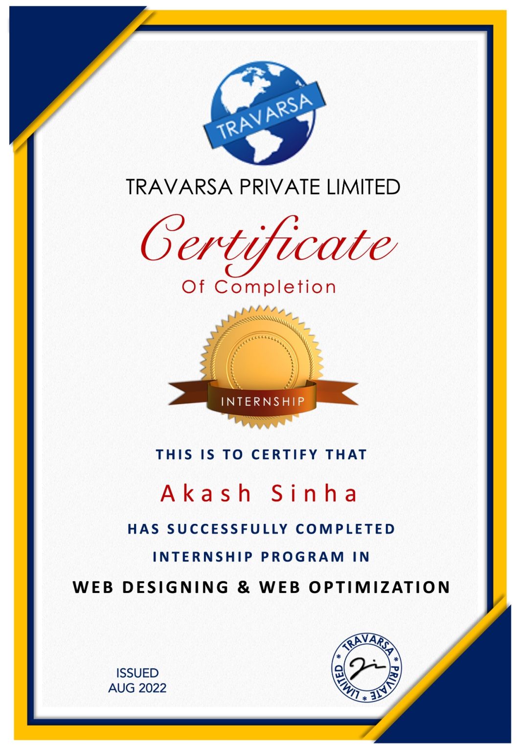 Akash Sinha on LinkedIn: #internship #webdeveloper | 16 comments Akash Sinha on LinkedIn: #internship #webdeveloper | 16 comments