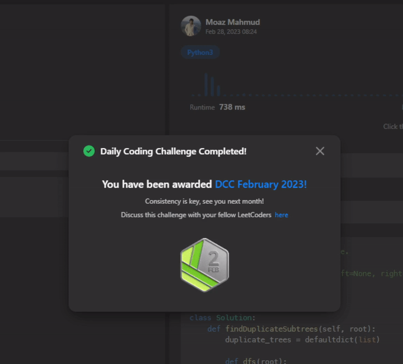 Moaz Mahmud on LinkedIn: #leetcode #dailychallenge #february Moaz Mahmud on LinkedIn: #leetcode #dailychallenge #february