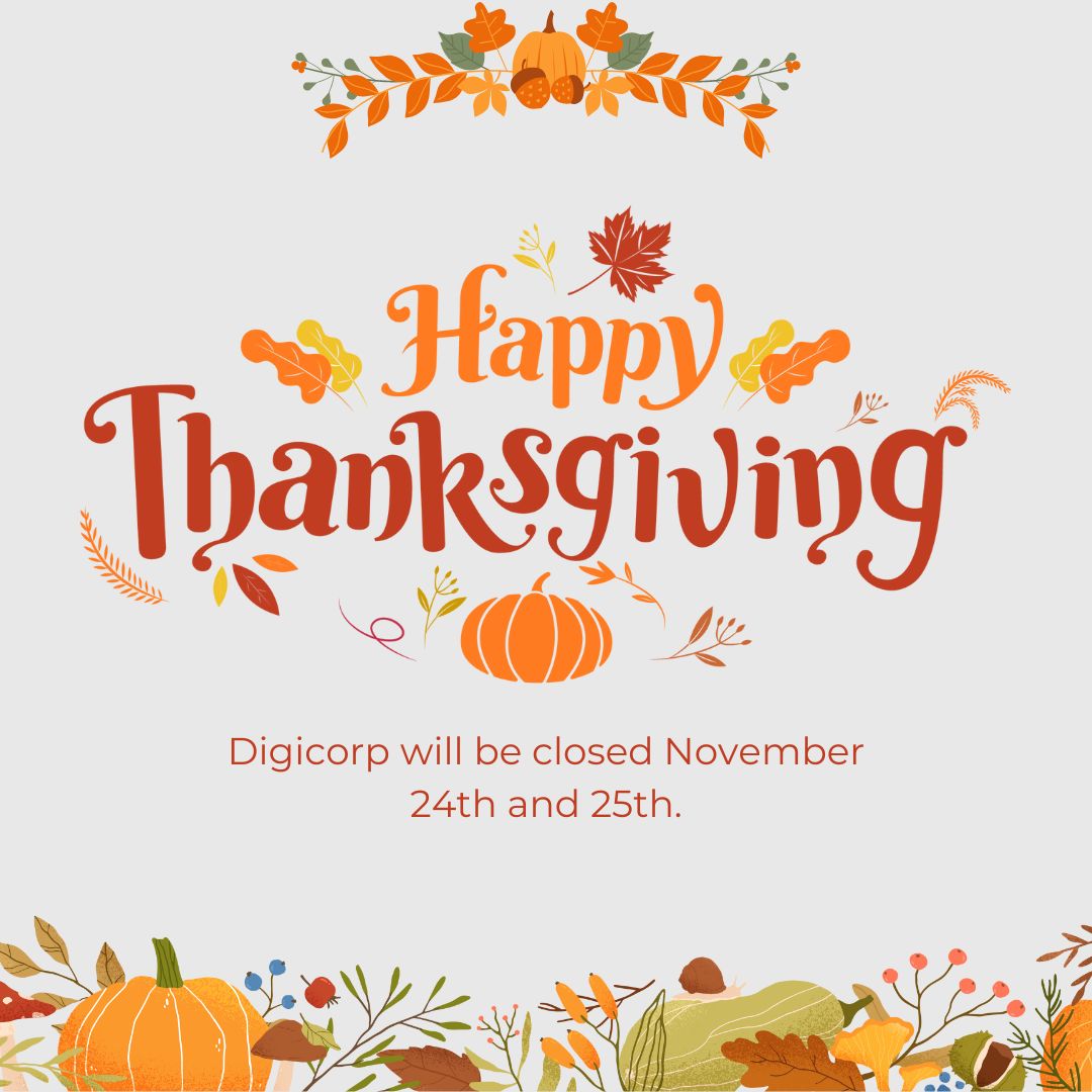 Digicorp, Inc. on LinkedIn: #happythanksgiving Digicorp, Inc. on LinkedIn: #happythanksgiving