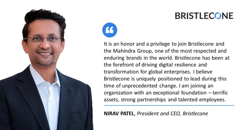 Bristlecone on LinkedIn: Bristlecone has appointed Nirav Patel as its ... Bristlecone on LinkedIn: Bristlecone has appointed Nirav Patel as its ...