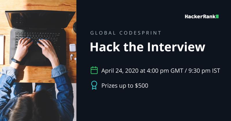 HackerRank on LinkedIn: #coding #technical #win #employers # ... HackerRank on LinkedIn: #coding #technical #win #employers # ...