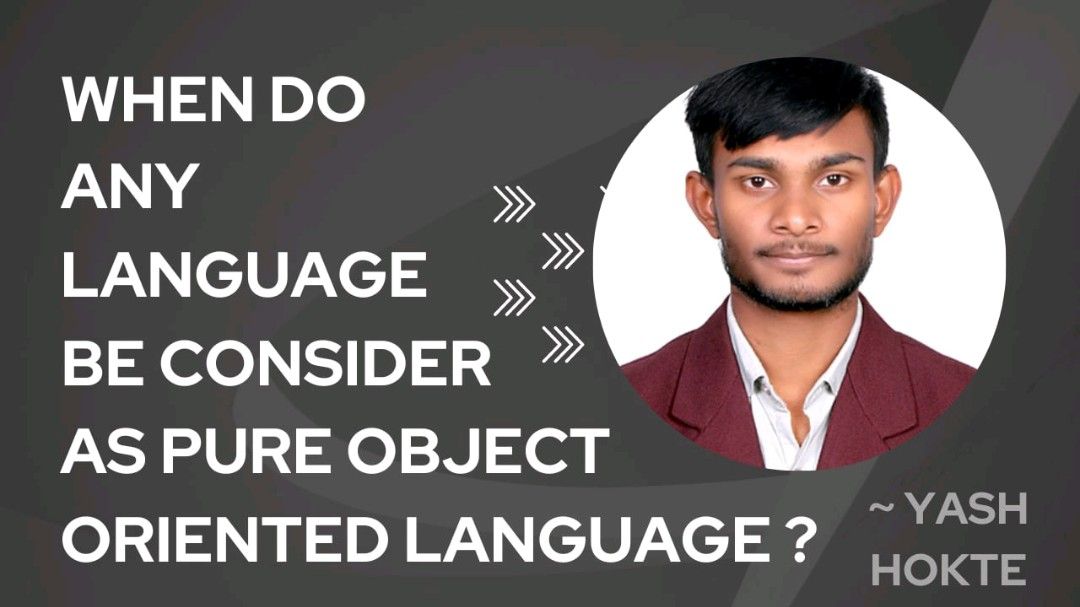 Yash Hokte on LinkedIn: #programming #language Yash Hokte on LinkedIn: #programming #language