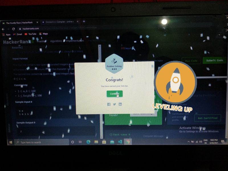 sagar jha on LinkedIn: #hackerrank #coding #programming sagar jha on LinkedIn: #hackerrank #coding #programming