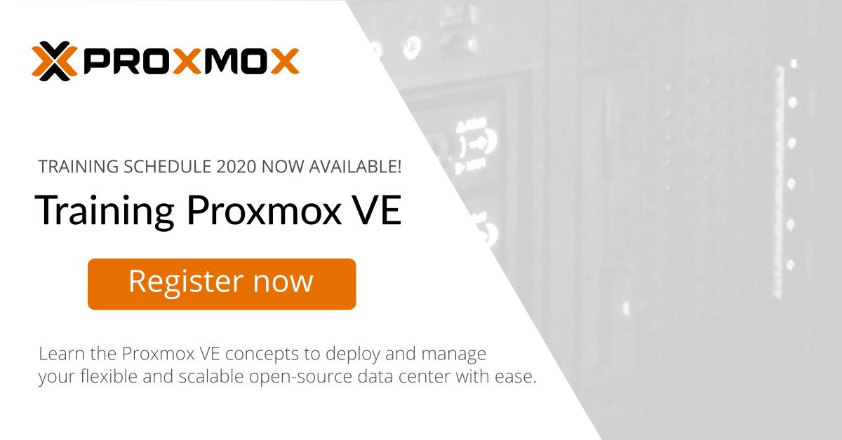 Proxmox Server Solutions on LinkedIn: #training #proxmox # ... Proxmox Server Solutions on LinkedIn: #training #proxmox # ...