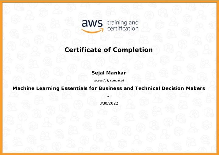 Sejal Mankar posted on LinkedIn Sejal Mankar posted on LinkedIn