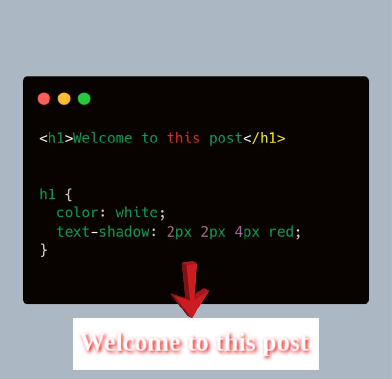 Vidhya B on LinkedIn: #html #css #textshadow Vidhya B on LinkedIn: #html #css #textshadow
