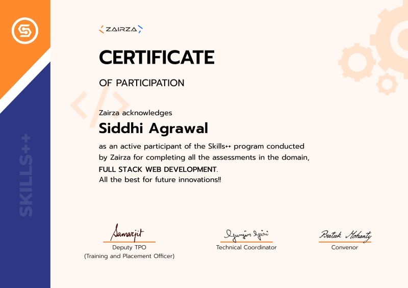 Siddhi Agrawal on LinkedIn: #webdevelopment #students #skills Siddhi Agrawal on LinkedIn: #webdevelopment #students #skills