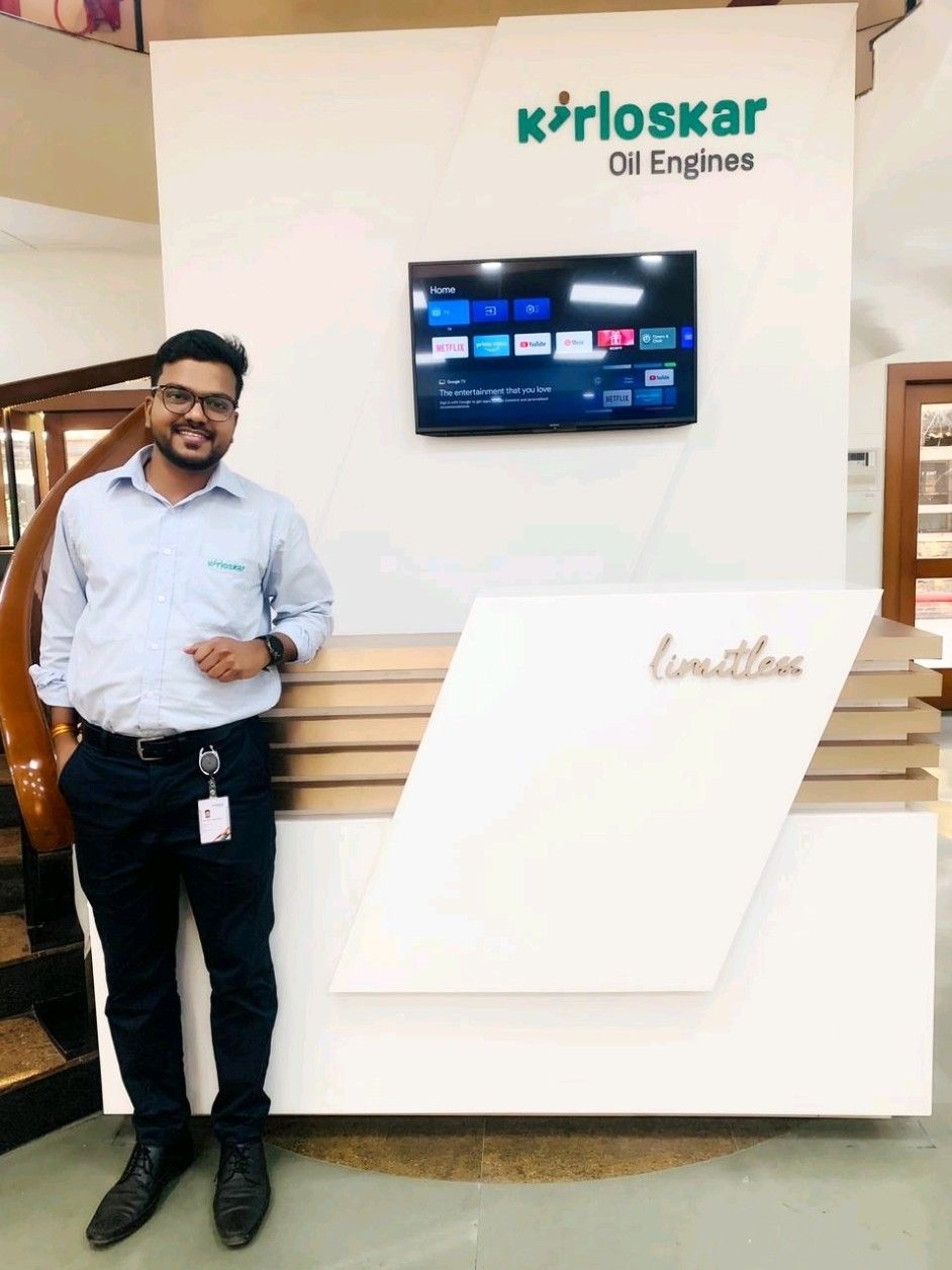 Shubham Singh Rajput on LinkedIn: #kirloskar #limitless #marketing | 40 ... Shubham Singh Rajput on LinkedIn: #kirloskar #limitless #marketing | 40 ...