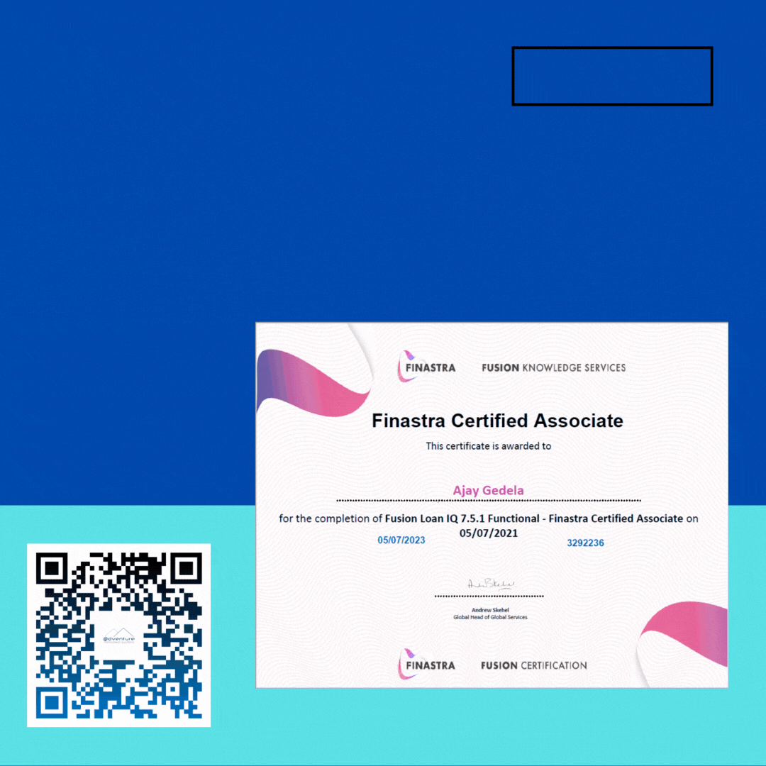 Ajay Kumar Gedela on LinkedIn: #acs #finastra #liq #fca Ajay Kumar Gedela on LinkedIn: #acs #finastra #liq #fca