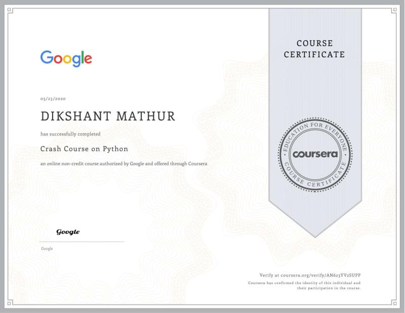 Dikshant Mathur on LinkedIn: #python #pythonprogramming Dikshant Mathur on LinkedIn: #python #pythonprogramming