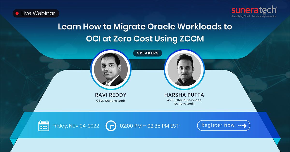 Suneratech on LinkedIn: Migrate Oracle Workloads to Oracle Cloud ... Suneratech on LinkedIn: Migrate Oracle Workloads to Oracle Cloud ...