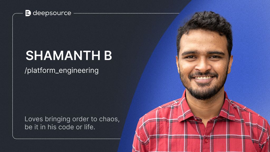 DeepSource on LinkedIn: There's a new Sourcerer in town! 🧙 Shamanth ... DeepSource on LinkedIn: There's a new Sourcerer in town! 🧙 Shamanth ...