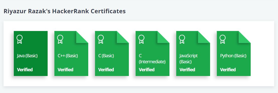 RIYAZUR RAZAK on LinkedIn: #certificateofcompletion #certifications # ... RIYAZUR RAZAK on LinkedIn: #certificateofcompletion #certifications # ...