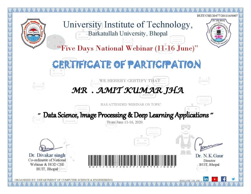Dr Amit Kumar jha on LinkedIn: #buit Dr Amit Kumar jha on LinkedIn: #buit