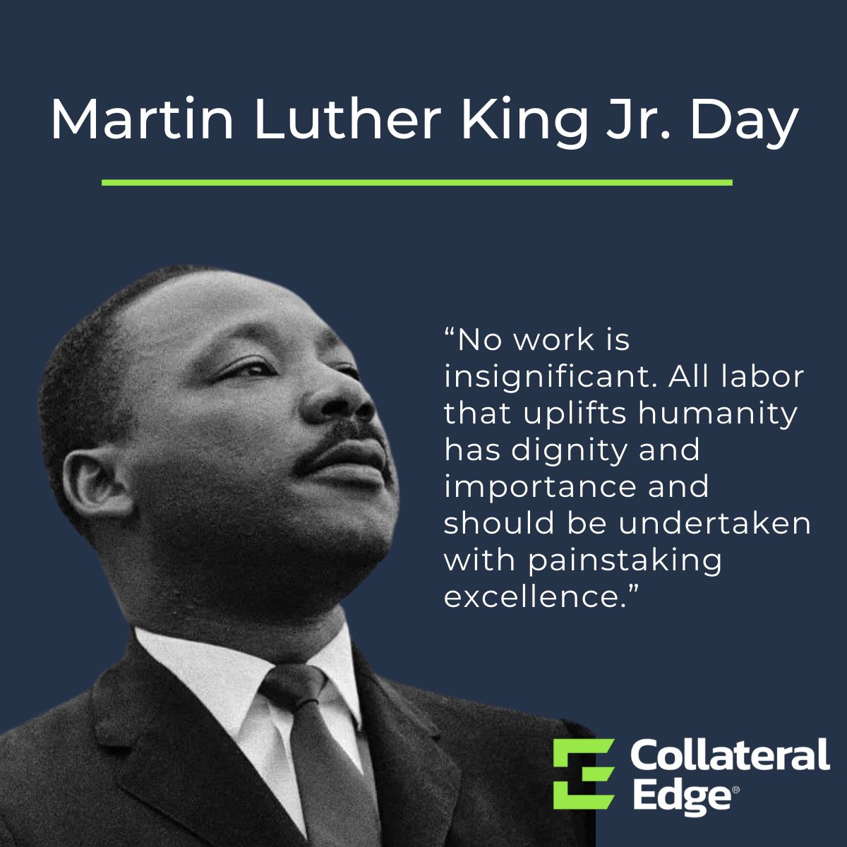 CollateralEdge on LinkedIn: #mlkday #mlkday2023 CollateralEdge on LinkedIn: #mlkday #mlkday2023