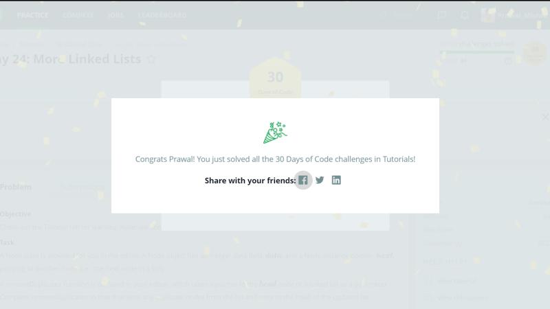 Prawal Mishra on LinkedIn: #hackerrank #java #coding #programming # ... Prawal Mishra on LinkedIn: #hackerrank #java #coding #programming # ...