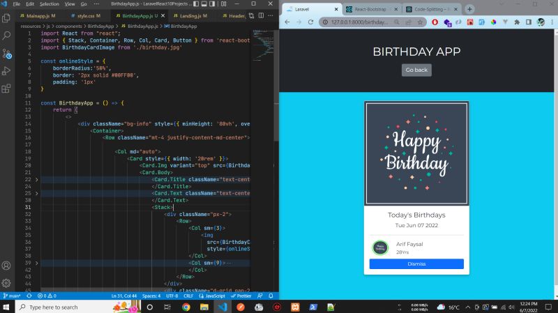Arif Faysal on LinkedIn: #react #laravel #reactbootstrap #css # ... Arif Faysal on LinkedIn: #react #laravel #reactbootstrap #css # ...