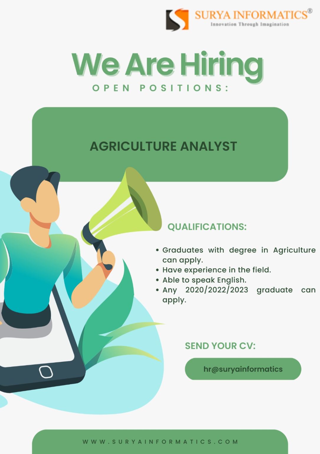 Surya Informatics Solutions Pvt. Ltd., posted on LinkedIn Surya Informatics Solutions Pvt. Ltd., posted on LinkedIn