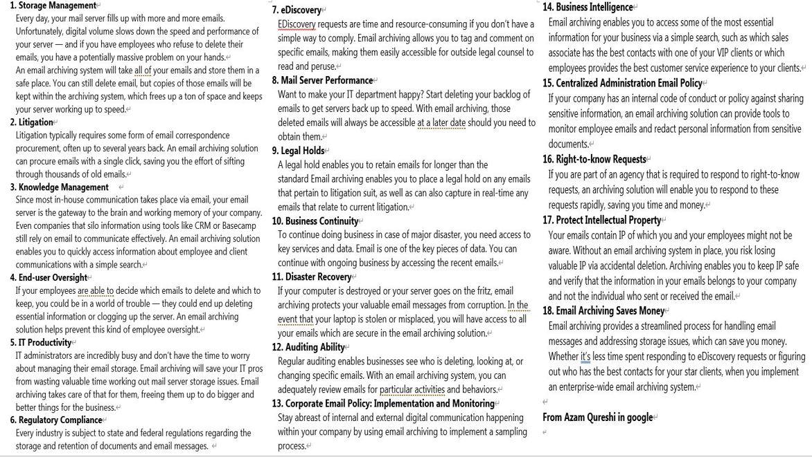moogon(Andrew) Kim on LinkedIn: Email archiving : 18 Reasons you need ... moogon(Andrew) Kim on LinkedIn: Email archiving : 18 Reasons you need ...