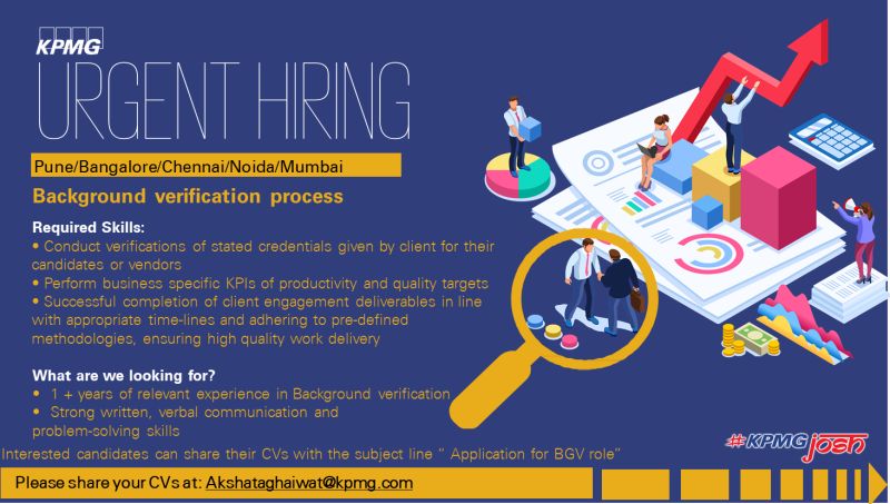 Manoj S on LinkedIn: KPMG is Hiring.. Manoj S on LinkedIn: KPMG is Hiring..