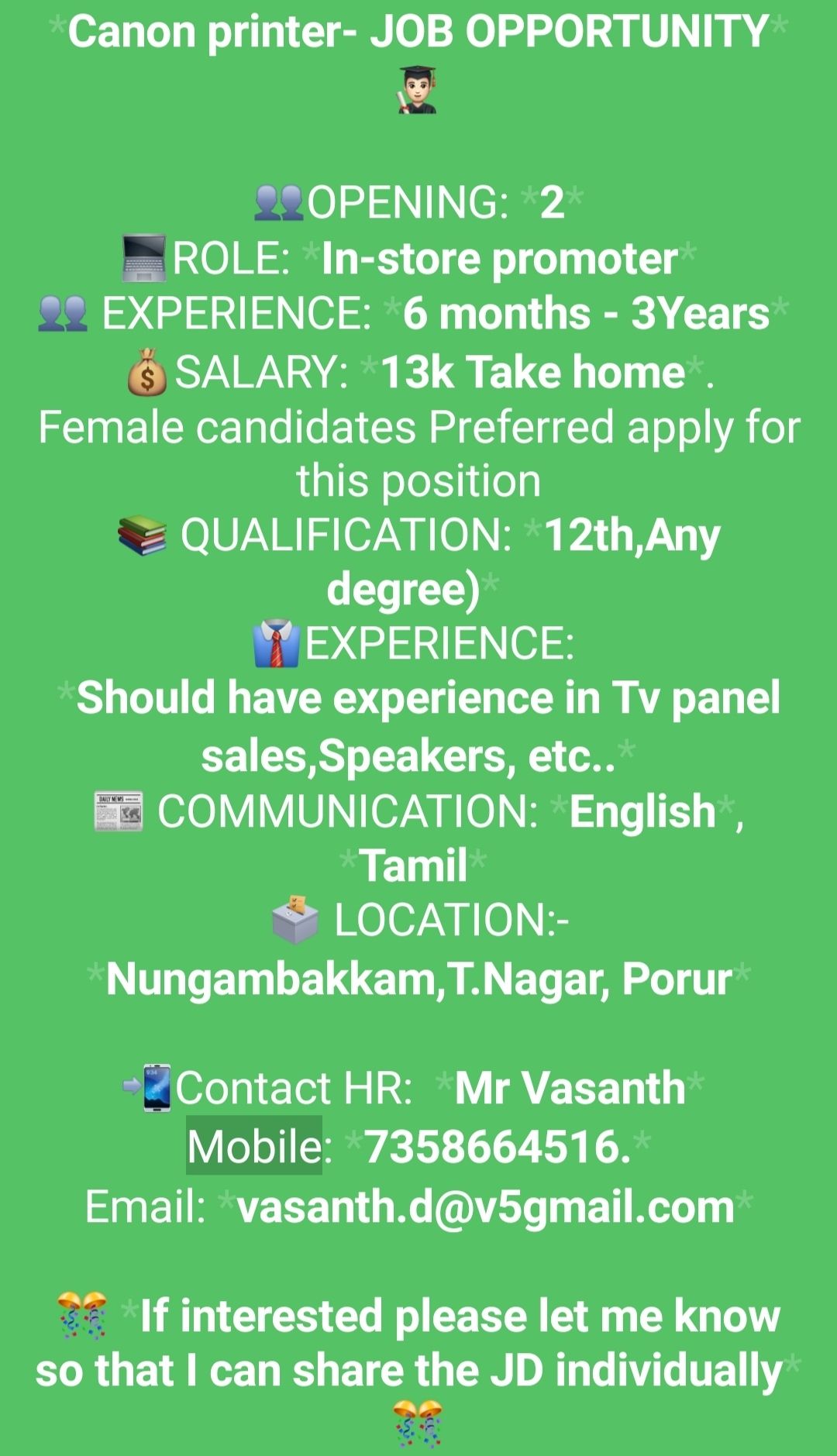 Vasanth Kumar posted on LinkedIn Vasanth Kumar posted on LinkedIn