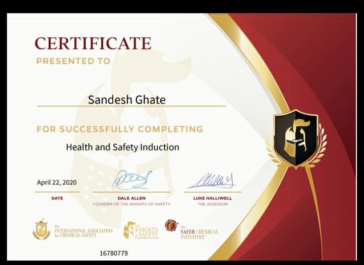 Sandesh Ghate on LinkedIn: #safetyculture #safetyawareness Sandesh Ghate on LinkedIn: #safetyculture #safetyawareness