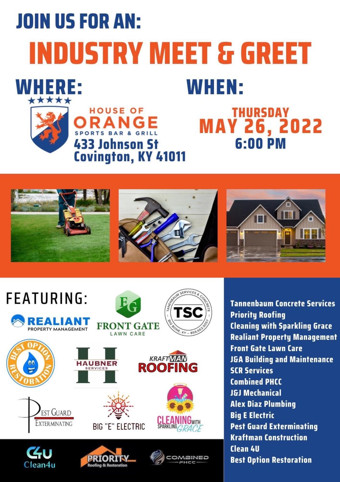 Missy Bricking on LinkedIn: #industrymeetangreet #houseoforange #kentucky Missy Bricking on LinkedIn: #industrymeetangreet #houseoforange #kentucky