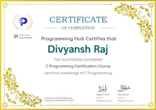 Divyansh raj kharga on LinkedIn: #cprogramming #programminghub Divyansh raj kharga on LinkedIn: #cprogramming #programminghub