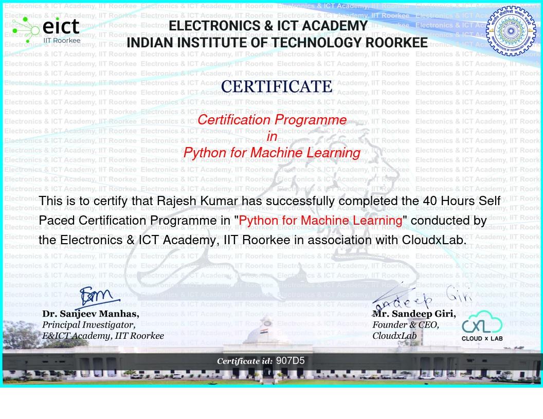 Rajesh Kumar on LinkedIn: #python #machinelearning Rajesh Kumar on LinkedIn: #python #machinelearning