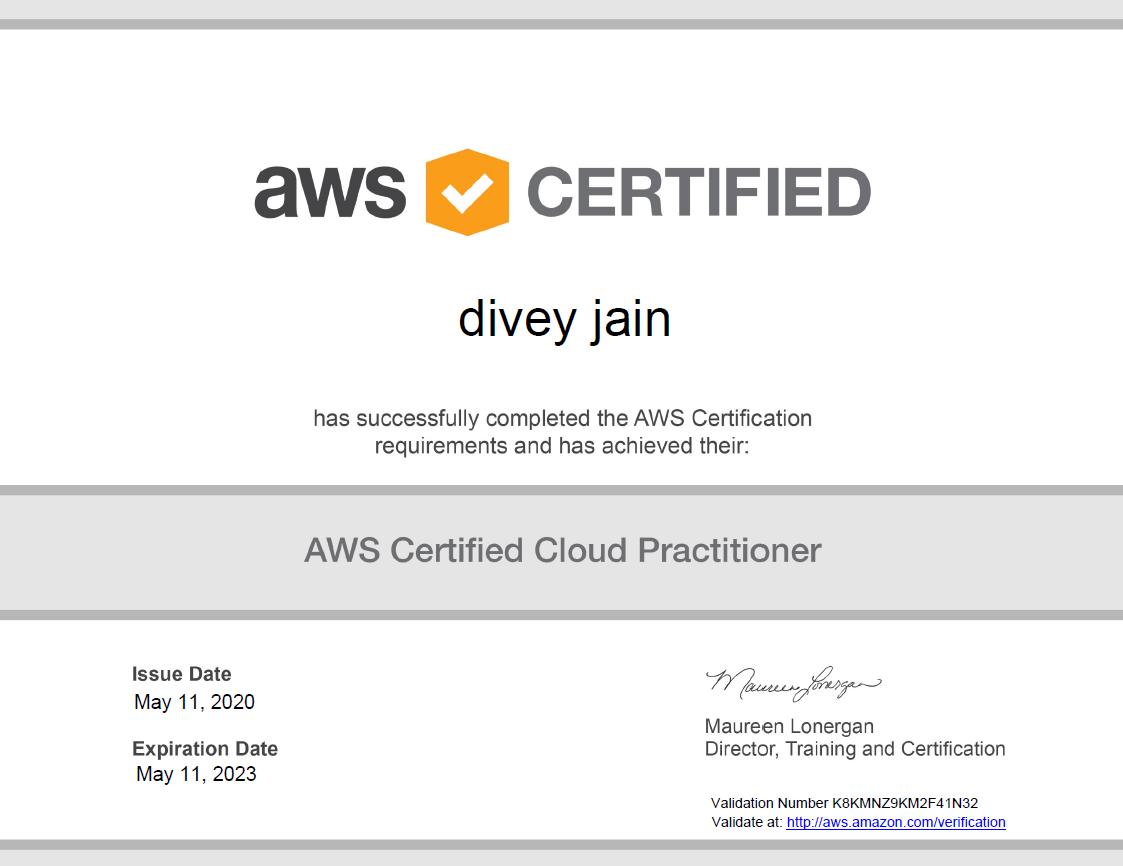 Divey Jain on LinkedIn: #awscloud #cloudcomputing #awstraining #aws # ... Divey Jain on LinkedIn: #awscloud #cloudcomputing #awstraining #aws # ...