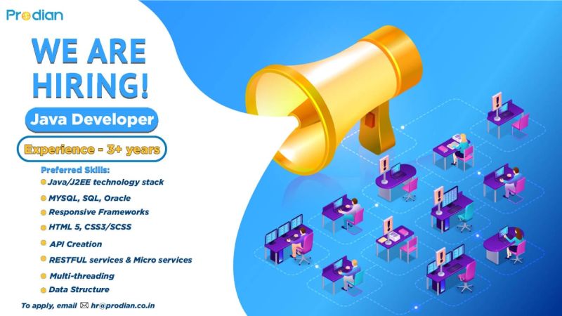 Prodian . on LinkedIn: #java #hiring #javadeveloper # ... Prodian . on LinkedIn: #java #hiring #javadeveloper # ...