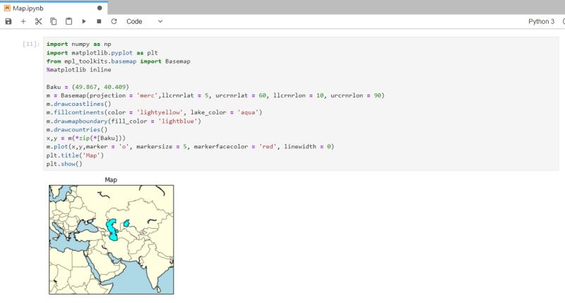 Ehsan J. on LinkedIn: #python #basemap Ehsan J. on LinkedIn: #python #basemap