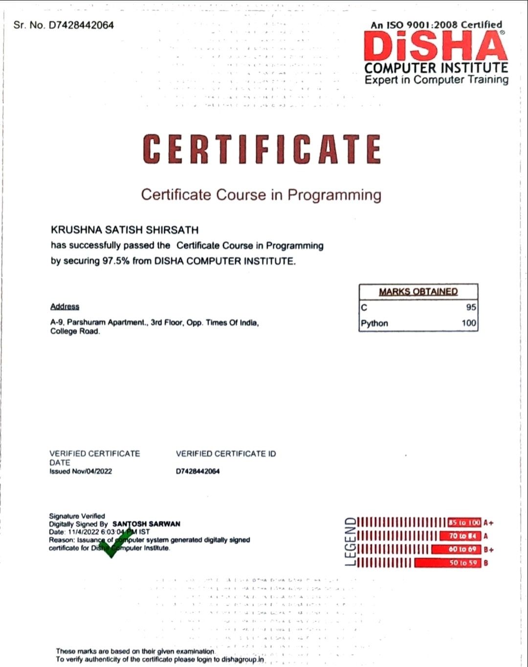 Krushna Shirsath on LinkedIn: #python #programming #c #upskill Krushna Shirsath on LinkedIn: #python #programming #c #upskill