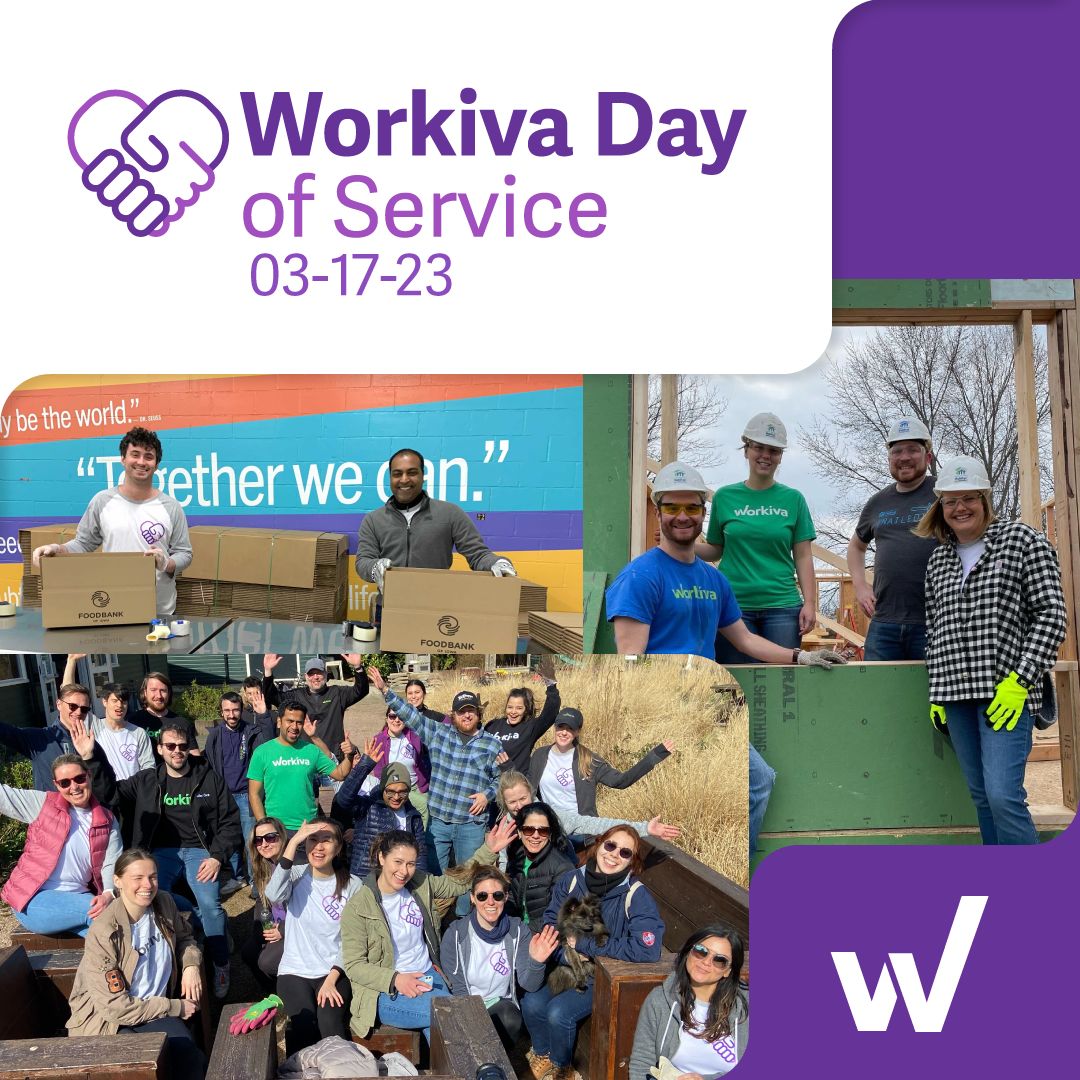 Workiva on LinkedIn: #workivalife #givingback #esg Workiva on LinkedIn: #workivalife #givingback #esg