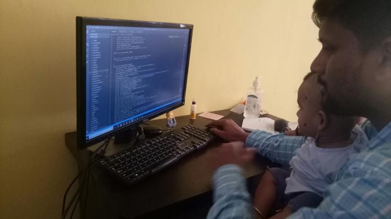 Vishal Mule on LinkedIn: #workfromhome #myson #alwayscreateaschbang Vishal Mule on LinkedIn: #workfromhome #myson #alwayscreateaschbang