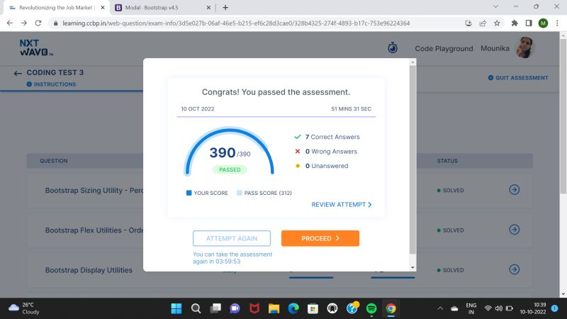 Mounika Reddy on LinkedIn: #htmlcss #assessment #ccbp #nextwave # ... Mounika Reddy on LinkedIn: #htmlcss #assessment #ccbp #nextwave # ...