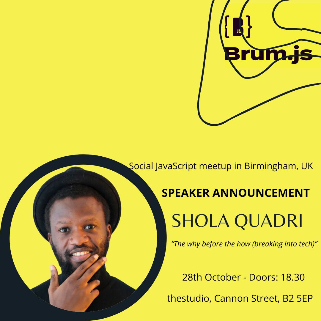 Shola Q. on LinkedIn: I'm excited to share that I'll be giving a talk ... Shola Q. on LinkedIn: I'm excited to share that I'll be giving a talk ...