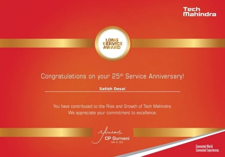 Satish Desai on LinkedIn: #techmahindra #mahindrarise #lovetobetechm ... Satish Desai on LinkedIn: #techmahindra #mahindrarise #lovetobetechm ...
